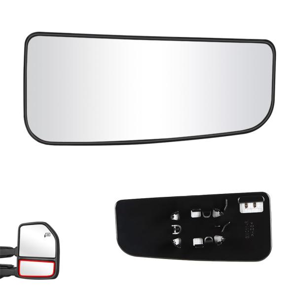 商品名:  Senzeal Passenger Side Heated Lower Mirror Glass Replacement for Ford F150 Truck 2015-2020 Ford F250 F350 Super Du...