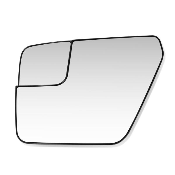 商品名:  DNA MOTORING Flat Side Mirror Glass Driver Left Compatible with Ford F150 2021-2024, Without Heated Glass Without ...