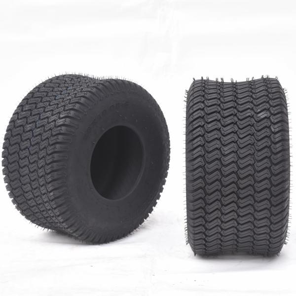 商品名:  2 PCS 20x10-8 Lawn Mower Tires 4PR Turf Saver Lawn &amp; Garden Tires for Garden Tractor Riding Mower, Tubelessブラン...