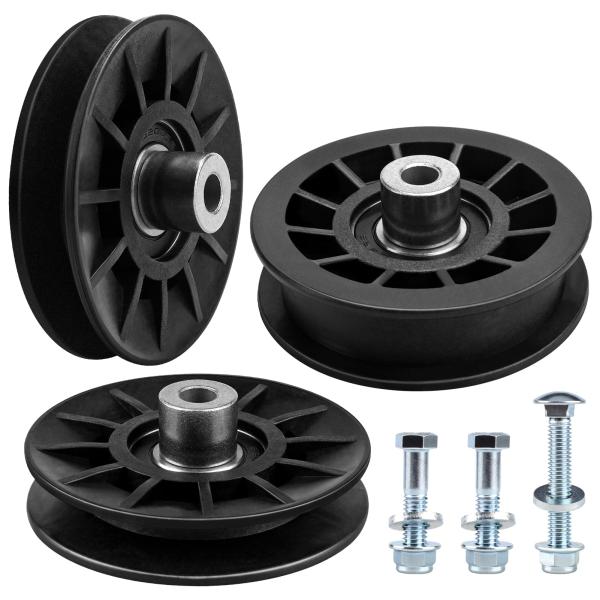 商品名: 2パック 532194326 アイドラープーリーと532194327 アイドラープーリーキット ハスクバーナ乗馬芝刈り機 AYP AYP AYP 交換用 AYP C20H42YT PB19542LT ハスクバーナ 2042LS、2...