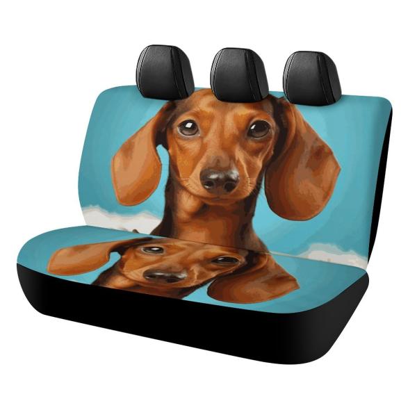 商品名:  KLWQR Dachshund Dog Back Seat Cover Dust and Scratch Proof Rear Car Seat Cushion Waterproof Car Bench Seat Covers ...