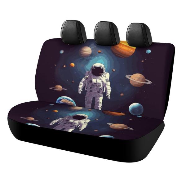 商品名:  KLWQR Astronaut Solar System Planets Back Seat Cover Dust and Scratch Proof Rear Car Seat Cushion Waterproof Car B...