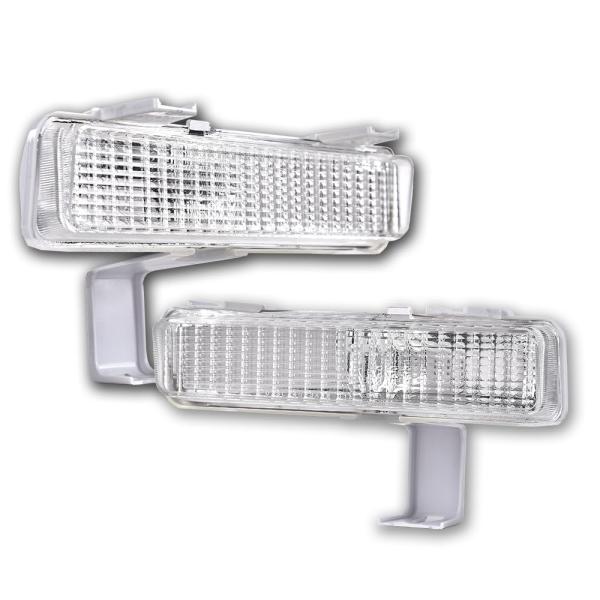 商品名:  G-PLUS Front Bumper Mounted Side Marker Turn Signal Light Assembly Compatible with Chevy Caprice Base 85-90 Capric...
