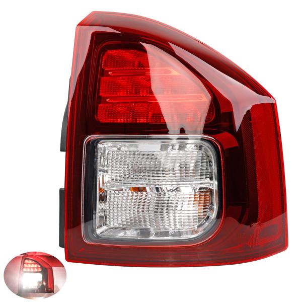 商品名:  LED Taillights, for 2014-2017 Compass Limited Latitude North Sport, Replace 5272908AA 5272908AB CH2801204 Driving ...