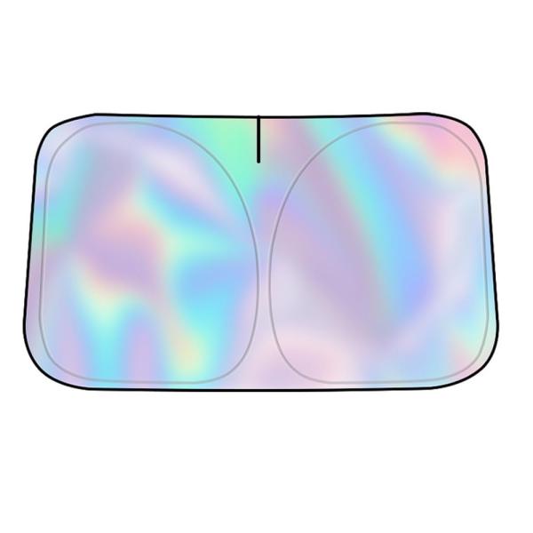 商品名: 57インチ x 32インチ 車用フロントガラスサンシェードカバーディフレクター - 紫外線ブロックサンバイザープロテクター Car Front Windshield 240T Sun Shade Cover Deflector B...