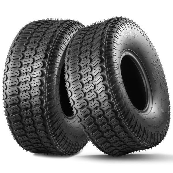 商品名:  MaxAuto 2Pcs 20x8.00-8 Lawn Mower Tires,20x8-8nhs Turf Saver Tire Replacement for Riding Mower,Garden Tractor,Golf...