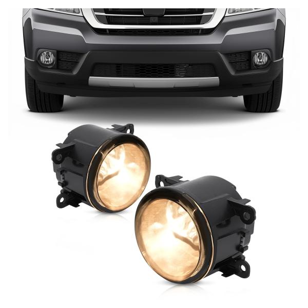 商品名:  HECASA Pair Fog Light Compatible with 2012-2015 Honda Pilot EX-L/EX/LX/SE Sport Utility 4-Door Replacement for AC2...
