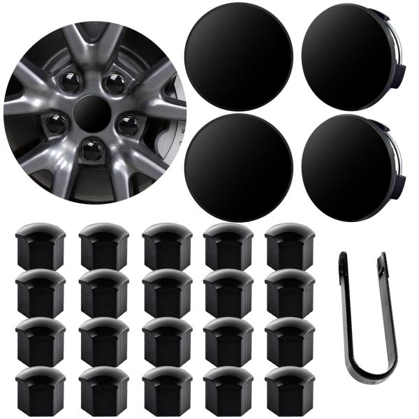 商品名:  Wheel Cap Kit for Tesla 19inch Wheels, Wheel Cover Center Designed for Tesla 19" Wheels, with 20PCS Lug Nut Cover,...