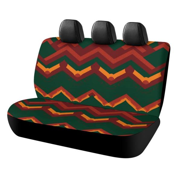 商品名:  KLWQR Dark Maroon and Dark Green Back Seat Cover Dust and Scratch Proof Rear Car Seat Cushion Waterproof Car Bench...