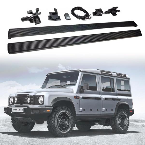 商品名:  Deployable Power Electric Running Board Side Step Pedal Nerf Bar Aluminium Fits for Ineos Grenadier 2023 2024ブランド:...