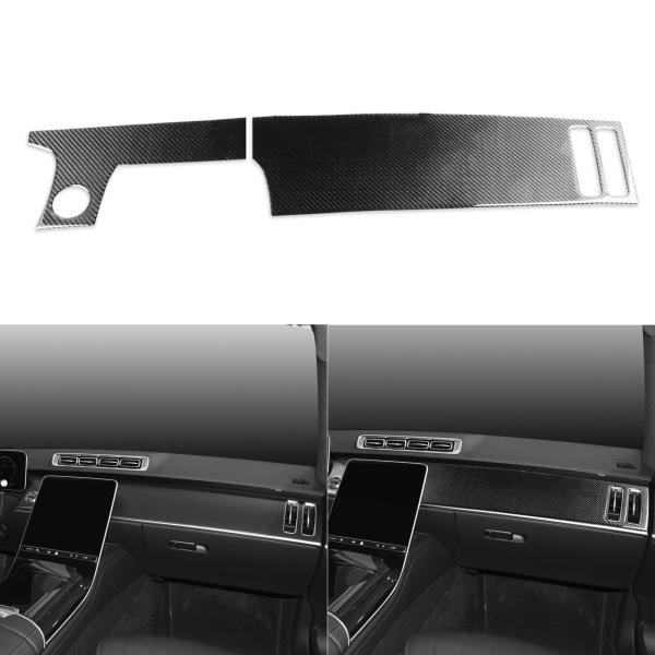 商品名:  NVCNX Real Carbon Fiber Compatible with Mercedes-Benz W223 S500 S560 S580 S580e S63 AMG 2021-2024 2022 2023 S-Clas...