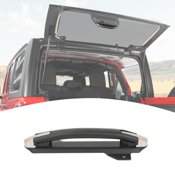 商品名: PDKLIN Jeep JL リアウィンドウグリップハンドル Jeep Wrangler JL JLU 2018年以降用 トランクハンドル リアガラス アシストグリップ ブラック アクセサリー PDKLIN for Jeep JL...