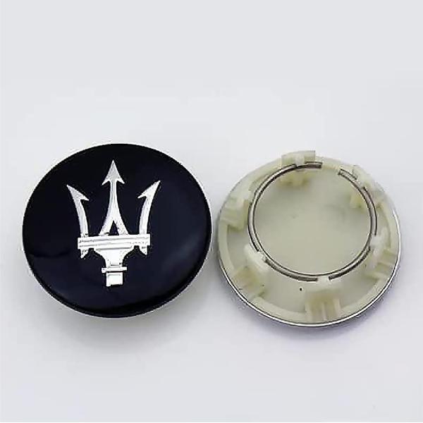 商品名:  HUKECAR 4Pcs Wheel Center Caps for Maserati Levante Quattroporte Ghibli Granturismo 55mm Wear Resistant DustProof ...