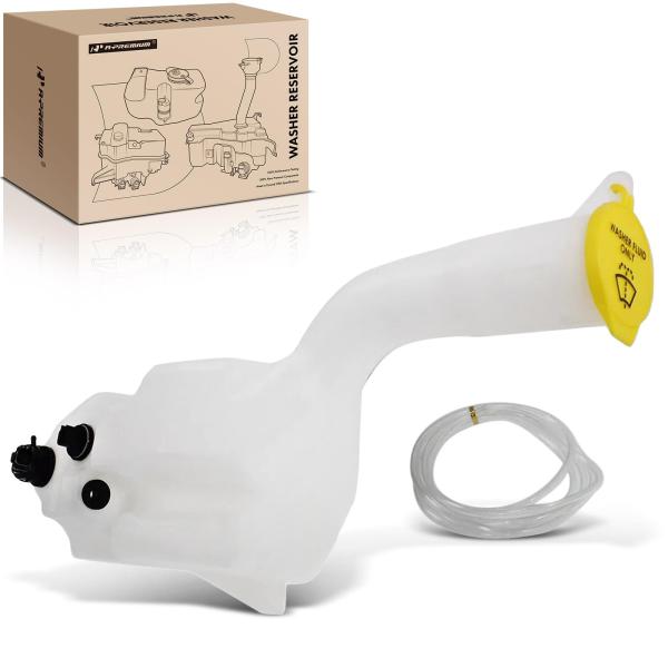 商品名: A-Premium フロントガラスウォッシャータンクアセンブリ クライスラー300 2006 2007 2008に対応 - キャップ&amp;ワッシャーポンプ&amp;液面レベルセンサー付き A-Premium Windshiel...