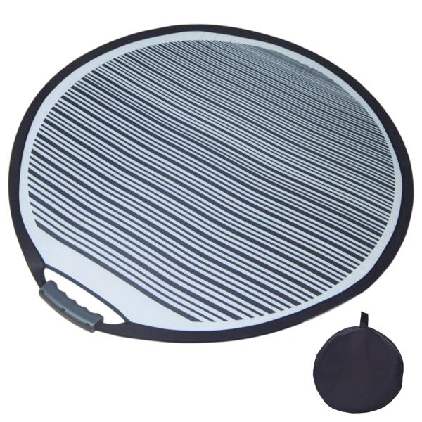 商品名: ZYHW 車のへこみ検出ボード 収納バッグ付き ストライプフレキシブル折りたたみ式へこみパネル ストライプライトリフレクターボード へこみ修正ツール 雹損傷と車両ドアスクラッチ用 ZYHW Car Dent Detection B...