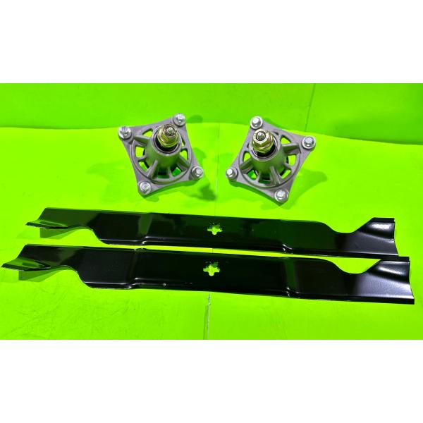 商品名:  Lawnmowerpartsworld Spindles and Blades Kit for 46 Inch Deck Z246 Z246i RZ 4621 4622T 4623ブランド: Lawnmowerpartsworl...