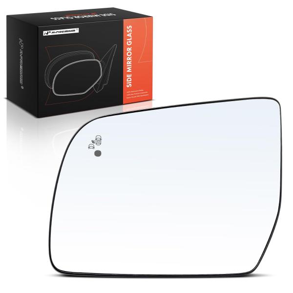 商品名:  A-Premium Left Driver Side Heated Mirror Glass with Backing Plate - Compatible with Ford Ranger XL/XLT 2019 2020 2...