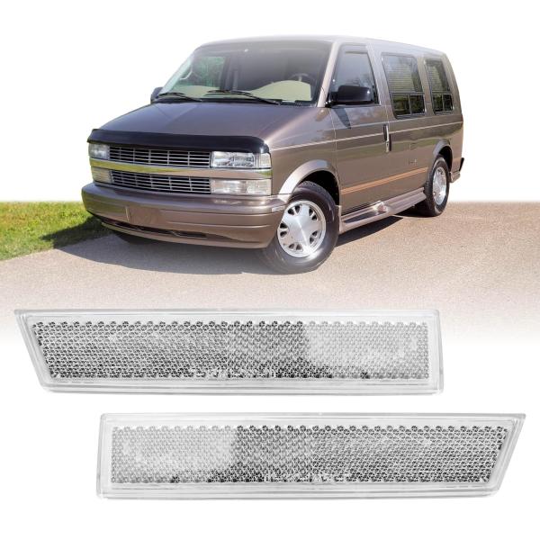 商品名:  USR 95-05 Astro Van Side Marker Light Front Bumper Marker Lamp (Left + Right) Pair - Compatible with 1995-2005 Che...