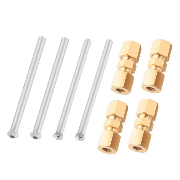 商品名:  Brake Lines Fitting Kit for 3/16 Brake Line,2PCS Bubble Flared and 2PCS Double Flare and 4PCS 3/16 Brake Line Unio...