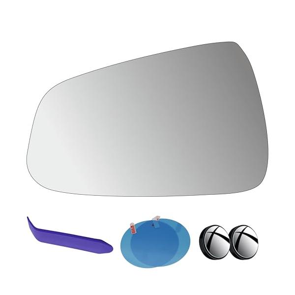 商品名:  EAP Driver Side Mirror Glass Compatible with Tesla Model S 2012-2020, Heated Without Auto Dimming 104252300A 10425...