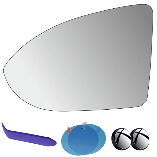 商品名:  EAP Driver Side Mirror Glass Compatible with VW Golf MK7 Golf GTI 2015-2021, eGolf 2015-2019, Alltrack 2017-2019, ...