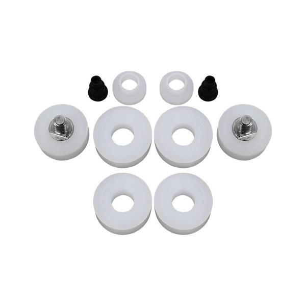 商品名: UINIEBOOM Aボディウィンドウローラーリアクォーターガラスセット、ネジ付き下部ローラー2個/上部ローラー4個/ウィンドウレギュレーターローラー2個。GM Chevy 442 GS 1968-1972に対応 UINIEBOO...