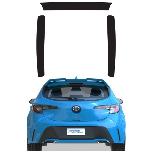 商品名:  Black reflector tint and third brake light overlays compatible with 2019-2025 Toyota Corolla Hatchbackブランド: GRIDRE...