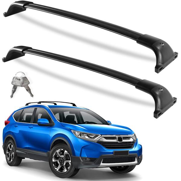 商品名:  KINGGERI 260lbs Lockable Roof Rack Cross Bars Compatible with Honda CRV CR-V 2017-2022 with Flush Side Rails, Alum...