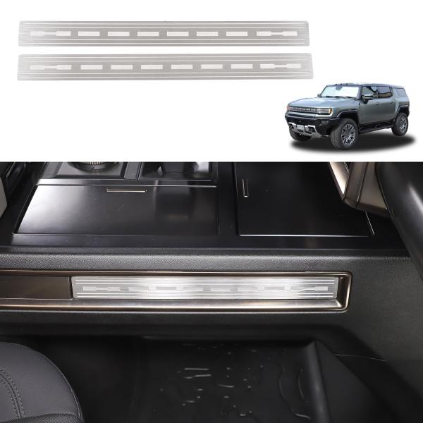 商品名:  for Hummer EV Accessories Center Console Gear Control Panel Side Strip Cover Trim for Pickup SUV Hummer EV Gear Sh...