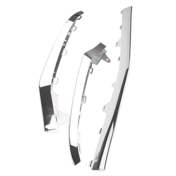 商品名:  Slakerbe 3 Pcs Front Bumper Cover Lower Grille Trim Molding Compatible for E-Class W212 E250 E350 E400 E500 E550 E...