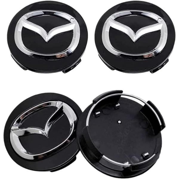 商品名:  LMSHGF 4 Pcs Wheel Center Caps for Mazda Biante 56mm, Car Hub Center Caps Wheel Center Hub Cover Replacement Part ...