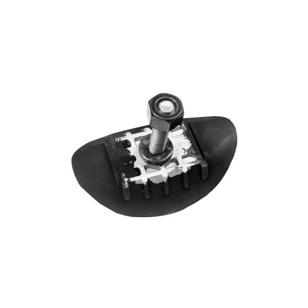 商品名: KVAEY オートバイホイールリムロック 1.6インチ オートバイタイヤクランプ ホイールロック 成形ゴムストッパー付き インナーチューブの摩耗を防ぎます オートバイリムロック モトクロスデュアルスポーツダートバイクの交換用 KV...