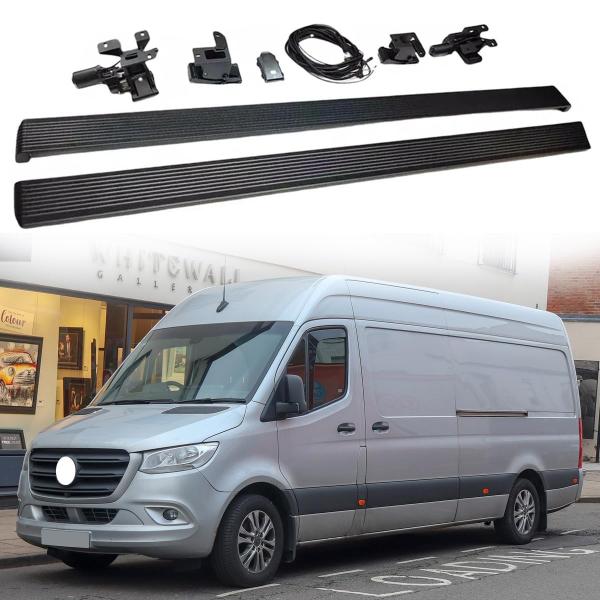商品名:  Deployable Power Electric Running Board Side Step Pedal Nerf Bar Aluminium Fits for Mercedes Benz Sprinter VS30 20...