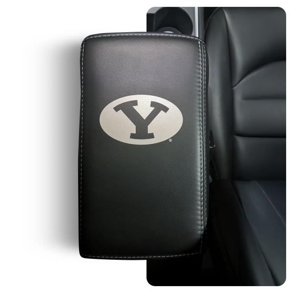 商品名: EV Accessories Direct公式ライセンス大学Teslaモデル3およびモデルYアームレストカバー(BYU) EV Accessories Direct Officially Licensed Collegiate T...