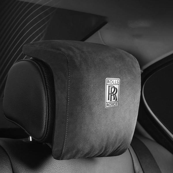 商品名:  JQFFM 1 Piece Car Seat Headrest Pillow for Rolls-Royce Phantom Ghost Cullinan Wraith Dawn, Comfortable Seat Neck P...