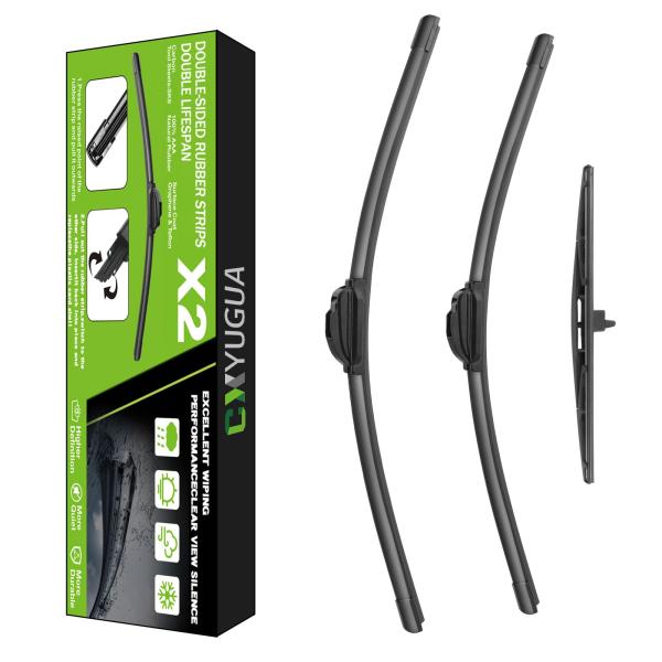 商品名:  CXYUGUA Wiper Blade Replacement for pilot 2009-2015, Windshield Wiper Blades 22"+21" With Rear Wiper 14" (Set of 3...