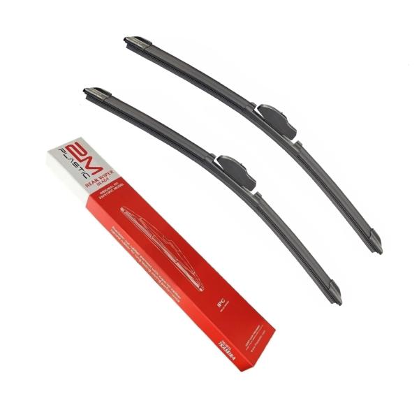 商品名:  Front Wiper Blades For MINI Cooper 2014-2022 Pair F55 F56 F57 18" 19" Premium All-Season OE Quality 2M PLASTICブランド...