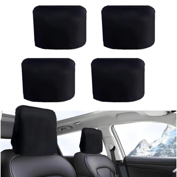商品名: nsgglecher 4個 サテンカーヘッドレストカバー 調節可能で再利用可能 カーシートヘッドレストカバー ヘア保護用ヘッドレストカバー カーシートヘッドプロテクター ほとんどの車に対応 nsgglecher 4Pcs Sati...