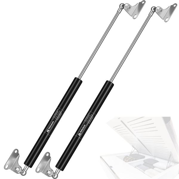 商品名:  HelloAuto 23 inch 150 lbs/667 N Gas Struts with L-Type Mounts, Gas Shocks for RV Bed Heavy Duty Lid Murphy Bed Hea...