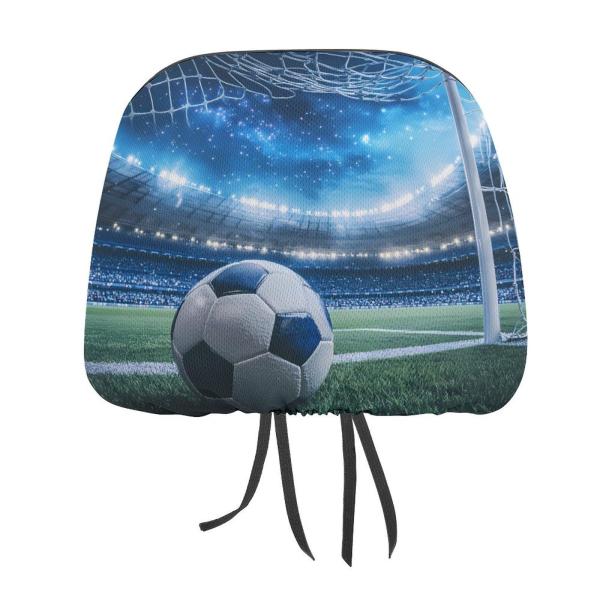 商品名:  Football Sports Soccer Ball Car Headrest Cover Personalized Headrest Protector Cover Head Rest Cushion Covers for ...