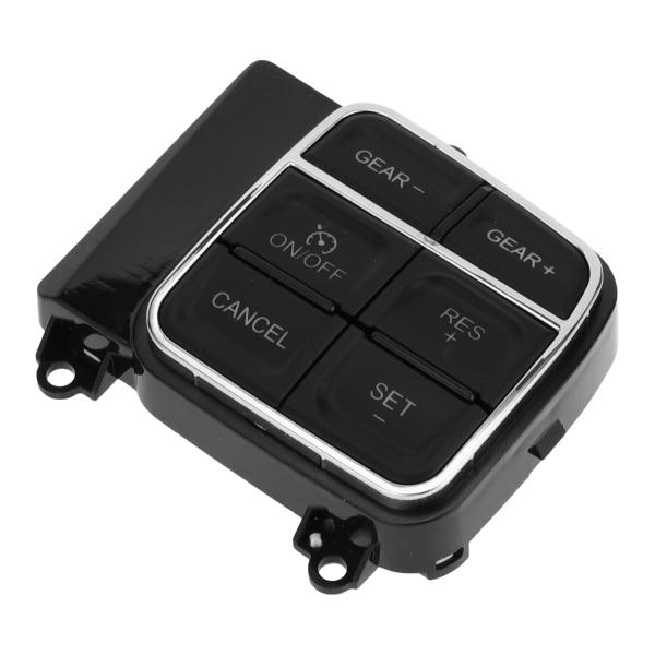 商品名: ACROPIX ハンドルクルーズコントロールスイッチボタン ブラック RAM 1500 2013-2022 No.68111384AA用 - 1パック ACROPIX Steering Wheel Cruise Control S...