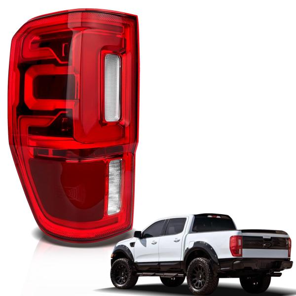 商品名:  LED Tail Lights Compatible with 2019-2023 Ford Ranger XLT Lariat w/Blind Spot (Module NOT Included) Rear Brake Lam...