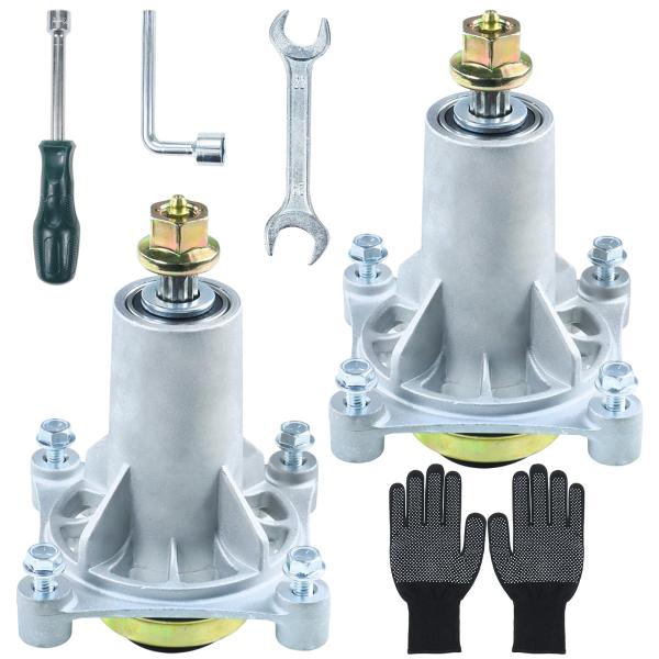 商品名: LAWNEAGLE グリース 587819701 スピンドルアセンブリキット Husqvarna 587819701 マンドレルアセンブリ、Craftsman 587819701スピンドル、587125401、187281 ハスク...