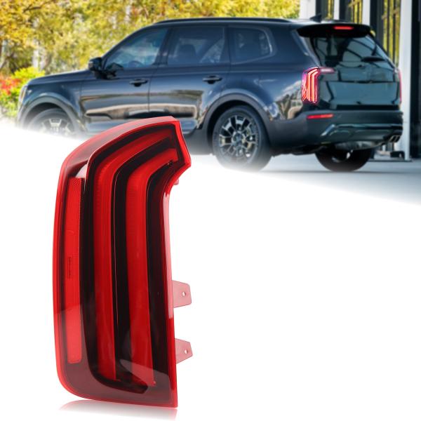 商品名:  Duolctrams LED Type Tail Light Rear Lamp Assembly Compatible with 2020-2022 Kia Telluride EX/SX Models Left Driver...
