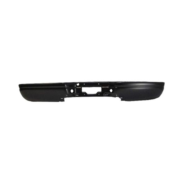 商品名:  BQPMDBD Black (Paintable) Rear Bumper Bar + License Lights 2pc for Ford for F150 1997-2003 &amp; Heritage 2004 for...