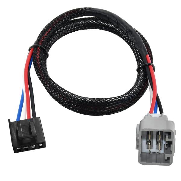 商品名: WALSIO ブレーキコントロール配線ハーネスアダプター 2015-2022 Ram 1500/Ram 2500/Ram 3500/Ram、2016-2021 Ram 4500/Ram 5500、4ピンプラグイントレーラーブレーキ...