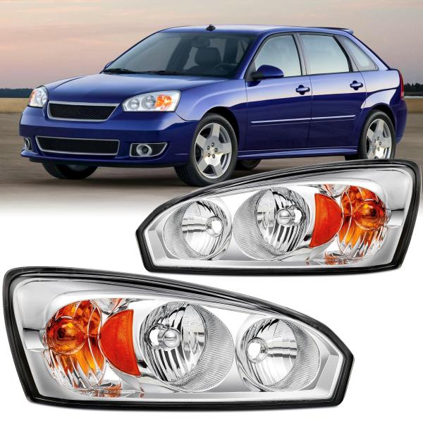 商品名:  Pair Headlight Assembly Fits For 2004-2007 Chevy Malibu LT LS SS Sedan/Malibu Maxx Hatchback/For 2008 Malibu Class...