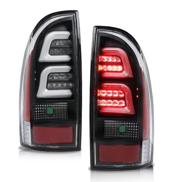 商品名:  DOTCOM LED Tail Lights Assembly Rear Brake Lamps Compatible with Toyota Tacoma 2005-2015,8155004150 8156004150 Lef...