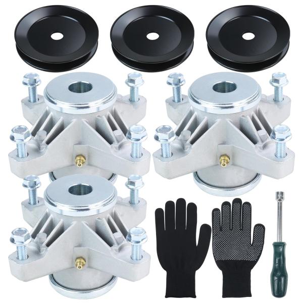 商品名: GELASKA 3パック 918-04426 スピンドルアセンブリ 756-3096 スピンドルプーリー 748-3065a スペーサー 交換用 カブカデット918-3129C、618-04426、618-3129、618-312...