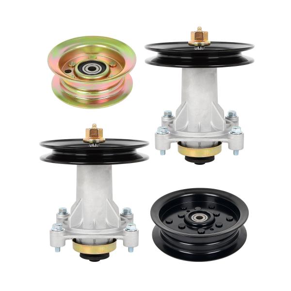 商品名: スピンドルプーリーキット 交換部品番号 532187281 195945 705114 ハスクバーナ YTH224T YTH22K46 YTH22V42 YTH22V46 Jonsered LT2223A2 LT2320A2 YT...